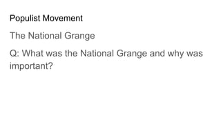 Chapter 15.3 poliitcs in the gilded age | PDF