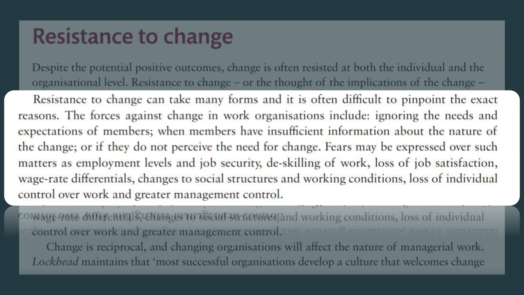 Chapter 15. Resistance or Reluctance to Change.pptx