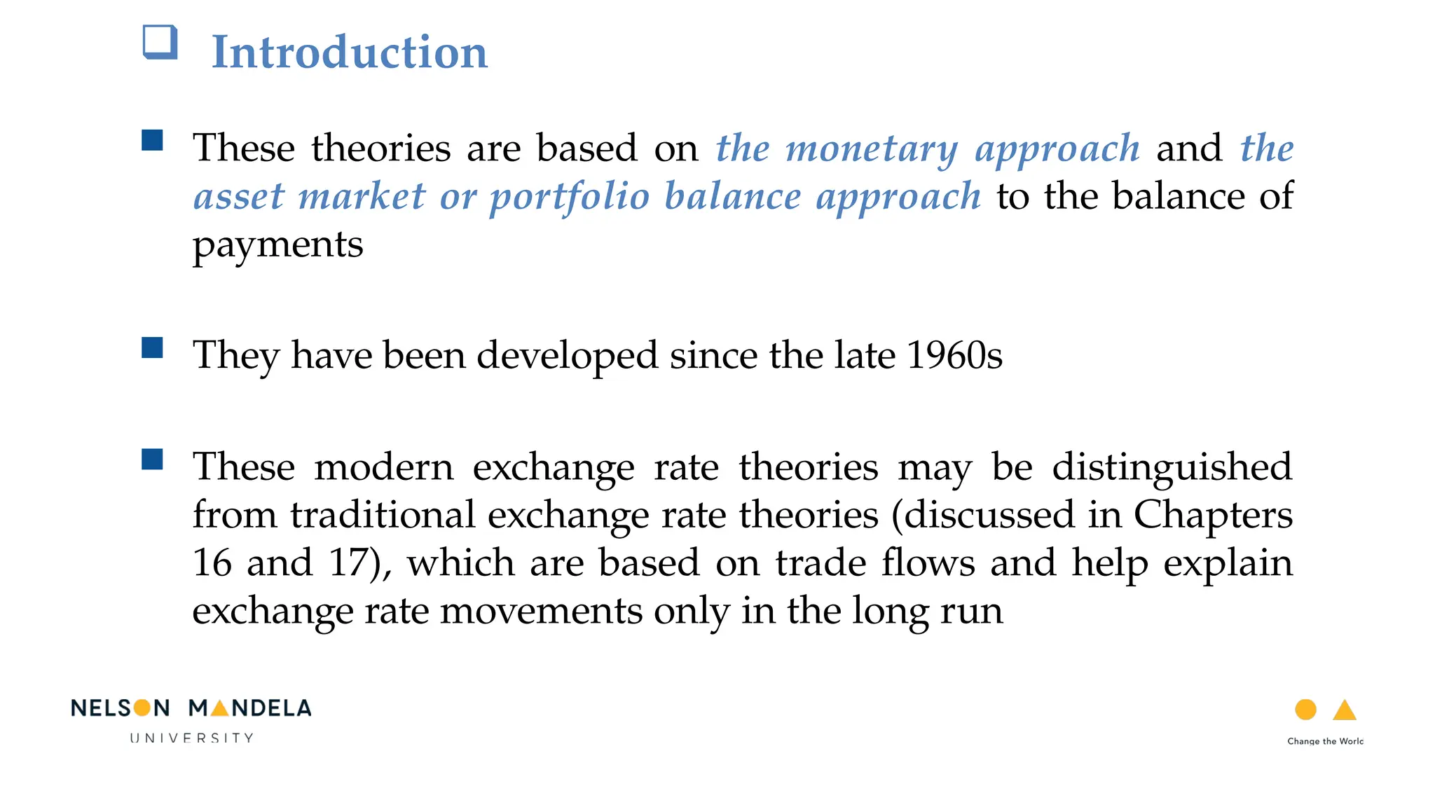 Chapter 15 International Economic Slides | PPTX