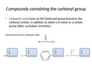 Chemistry notes aldehydes ketones and carboxylic acid | PPT