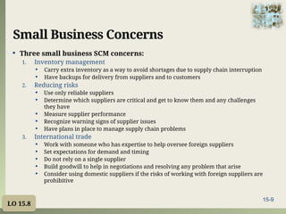 Chapter 15.pptx of the operations management | PPTX