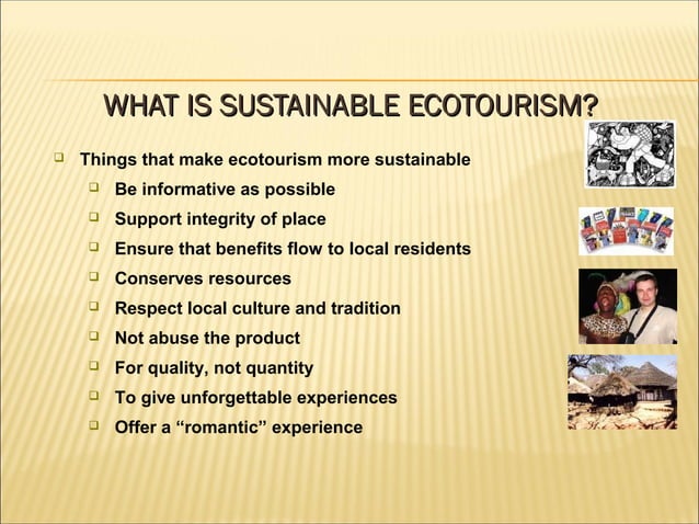 Ecotourism | PPT