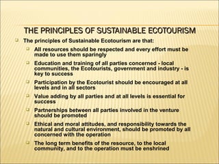 Ecotourism | PPT
