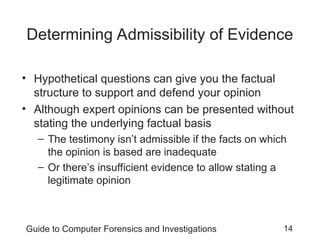 Chapter 15 - Ethics for the Expert Witness.ppt