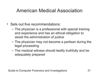 Chapter 15 - Ethics for the Expert Witness.ppt