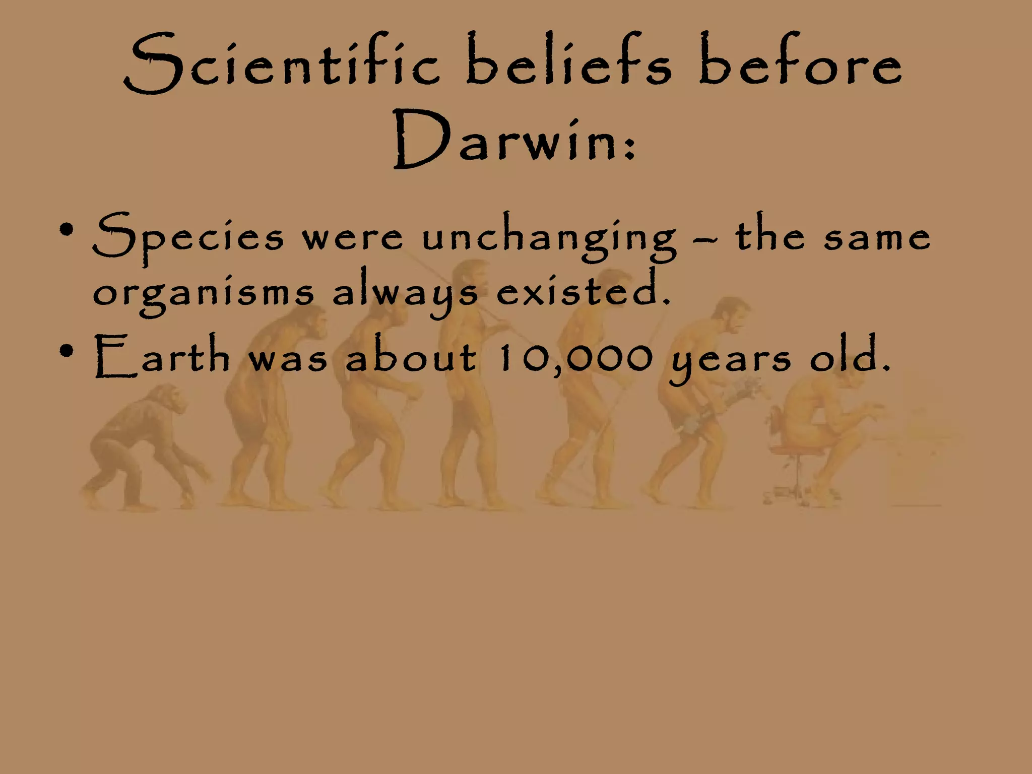 Chapter15 evolution(darwin) | PPT