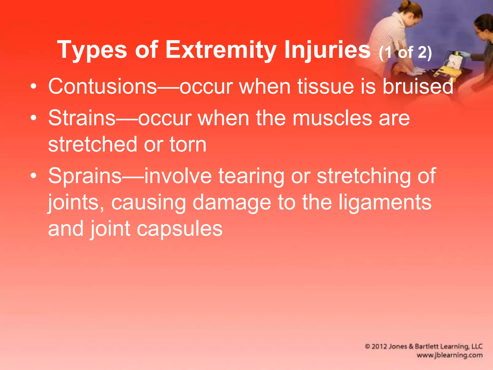Chapter 15 Extremity Injuries | PPTX