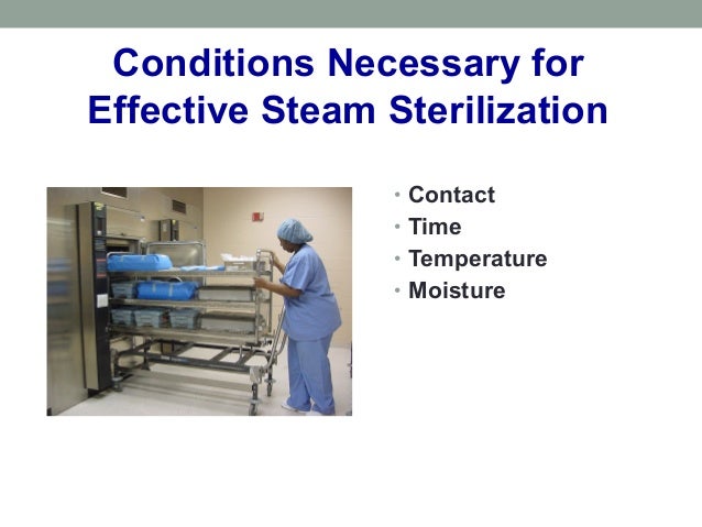 Chapter 15 high temperature sterilization
