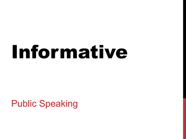 Chapter 15: Informative public speaking | PPT