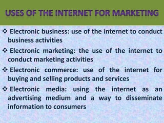 Chapter 15 internet and interactive media | PPTX | Internet | Computing
