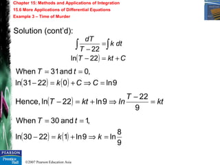 Chapter 15 - Methods and Applications of Integration | PPT