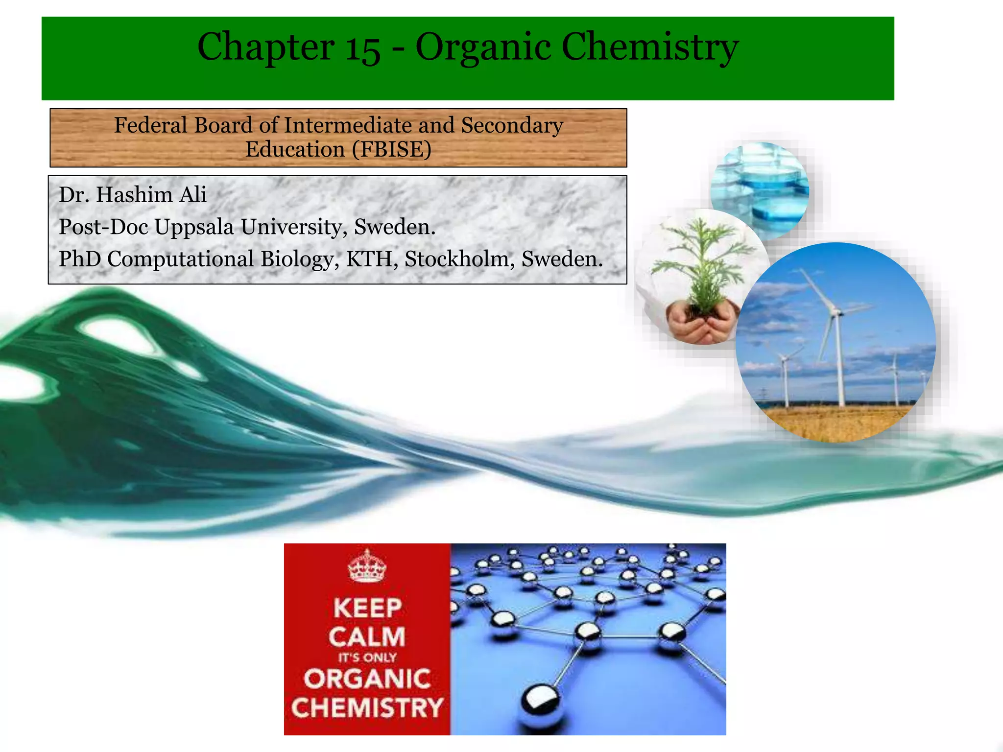 Chapter 15 organic chemistry | PPTX