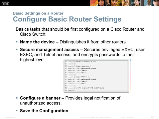 Chapter 15 : routing concepts | PPTX