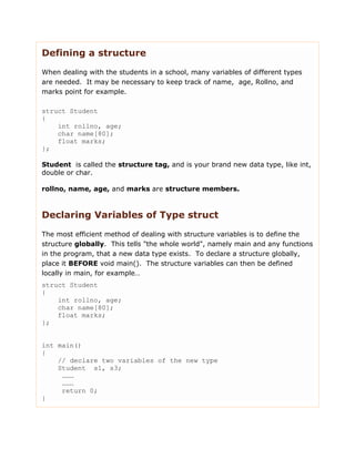 Chapter15 structure | PDF