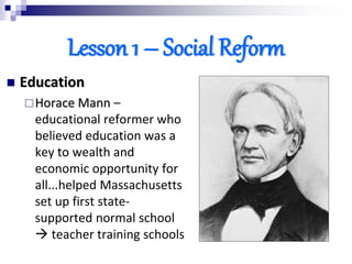 Chapter 15 the spirit of reform | PPTX