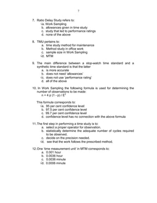 Production & Operation Management Chapter15[1] | PDF