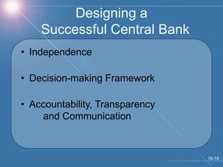 Introduction to central banks in the world today is different from the ...