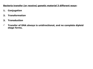 Chapter 15 bacterial gene | PPT | Genetics | Science