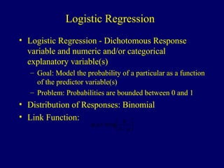 LogisticRegressionDichotomousResponse.ppt