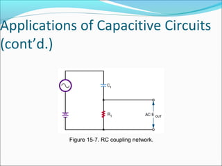 capacitive ac circuits | PPT