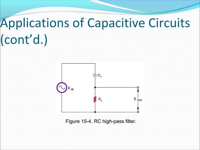 capacitive ac circuits | PPT