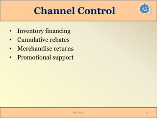 Chapter 15 channel_international_marketing_15th | PPT