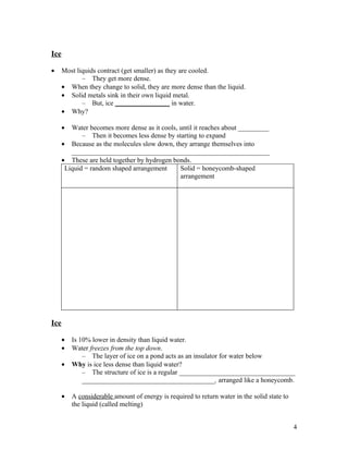 Chemistry - Chp 15 - Water and Aqueous Systems - Notes | DOC ...