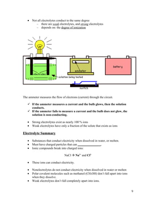 Chemistry - Chp 15 - Water and Aqueous Systems - Notes | PDF