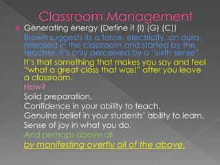 Chapter 15 classroom_management_first_module | PPTX | Secondary ...