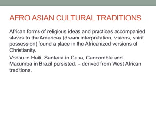 AP WORLD HISTORY: Chapter 15 cultural transformations: Religion and ...