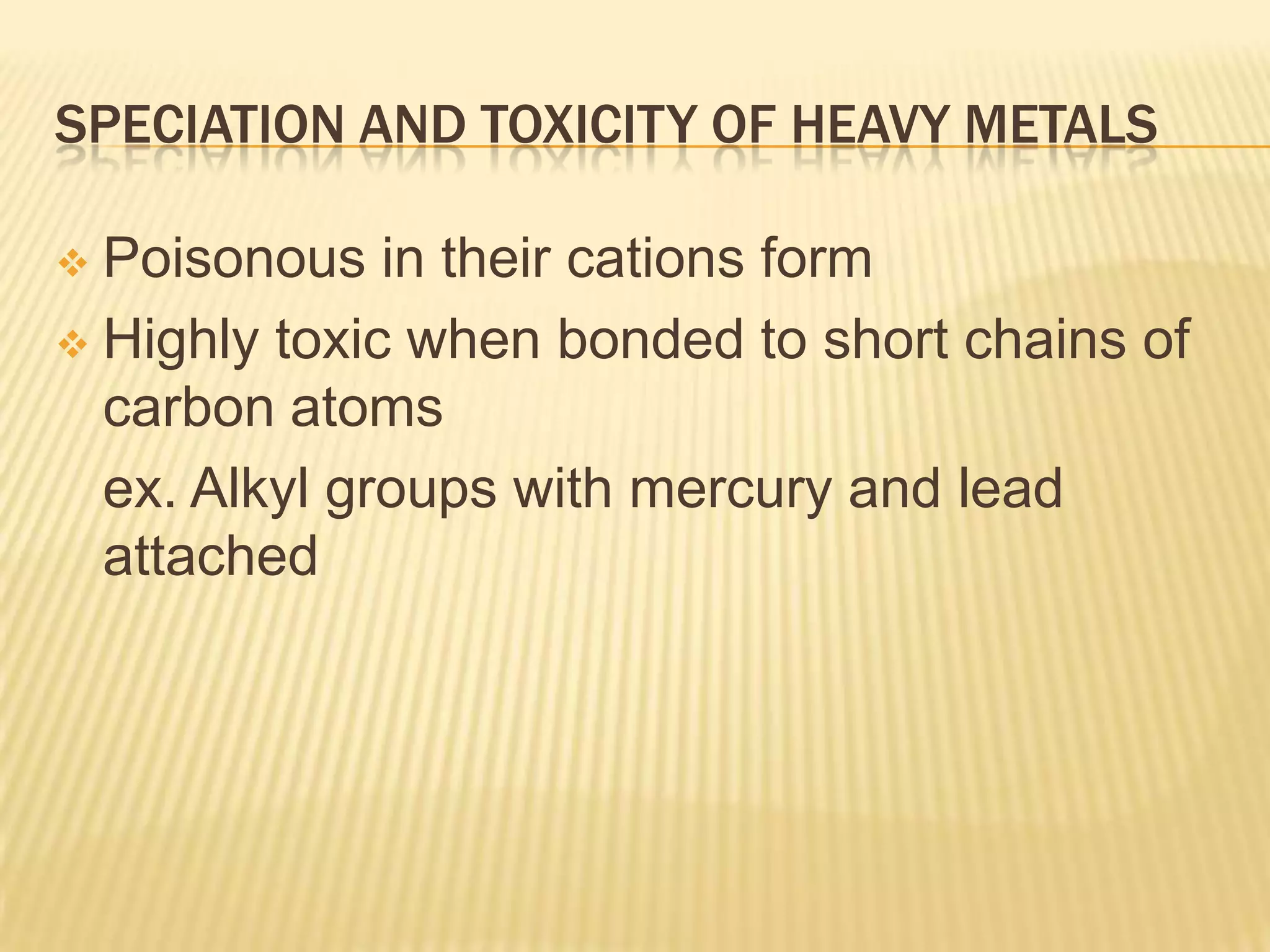 heavy metals | PPT