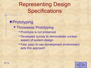 Chapter15 finalizing design specifications | PPT