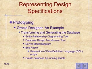 Chapter15 finalizing design specifications | PPT