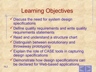 Chapter15 finalizing design specifications | PPT