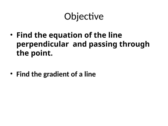 IGCSE Math Chapter 15 Gradient of two points | PPTX