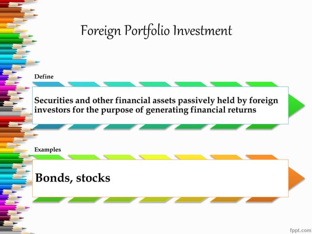 international investment and collaborative ventures (fdi) | PPTX ...