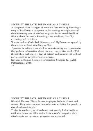 CHAPTER 15HRIS Privacy and Security1.docx | Internet | Computing