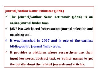 Chapter 15 Journal finder tools......pdf