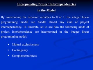 Chapter15 multipleprojectsandconstraints | PPT