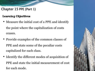 INTERMEDIATE ACCOUNTING MILAN - CHAPTER 15 PPE | PDF