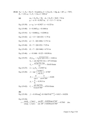 Chapter_15_solution_shigley_9th__edition | PDF