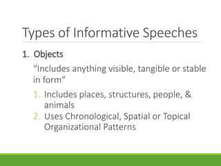 chapter15 Speaking to Inform lesson of public speaking | PPT