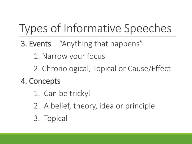 chapter15 Speaking to Inform lesson of public speaking | PPT