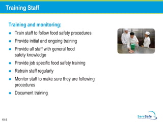 Chapter 15 Staff Food Safety Training | PPTX