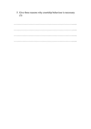 AQA AS Biology - Unit 2 - Chapter 15 | DOCX