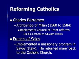 The Counter Reformation | PPT