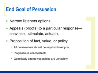 Tools for Persuasion | PPT | Science