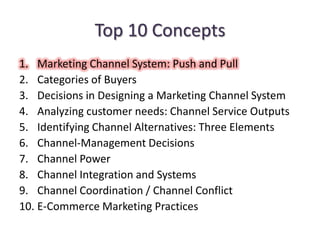 Chapter 15 top 10 - designing and managing integrated marketing ...
