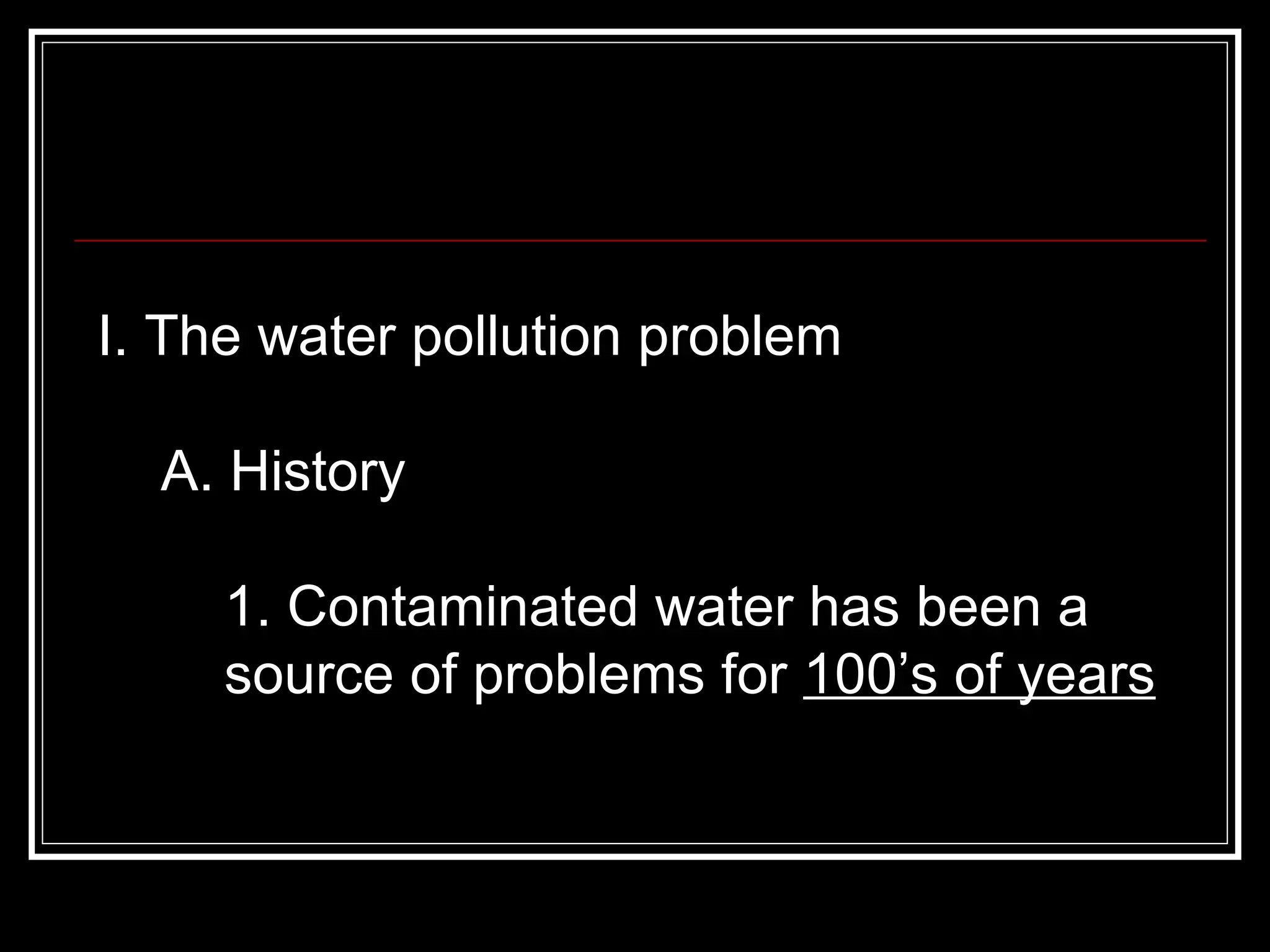 Chapter 15 – water quality and pollution | PPT