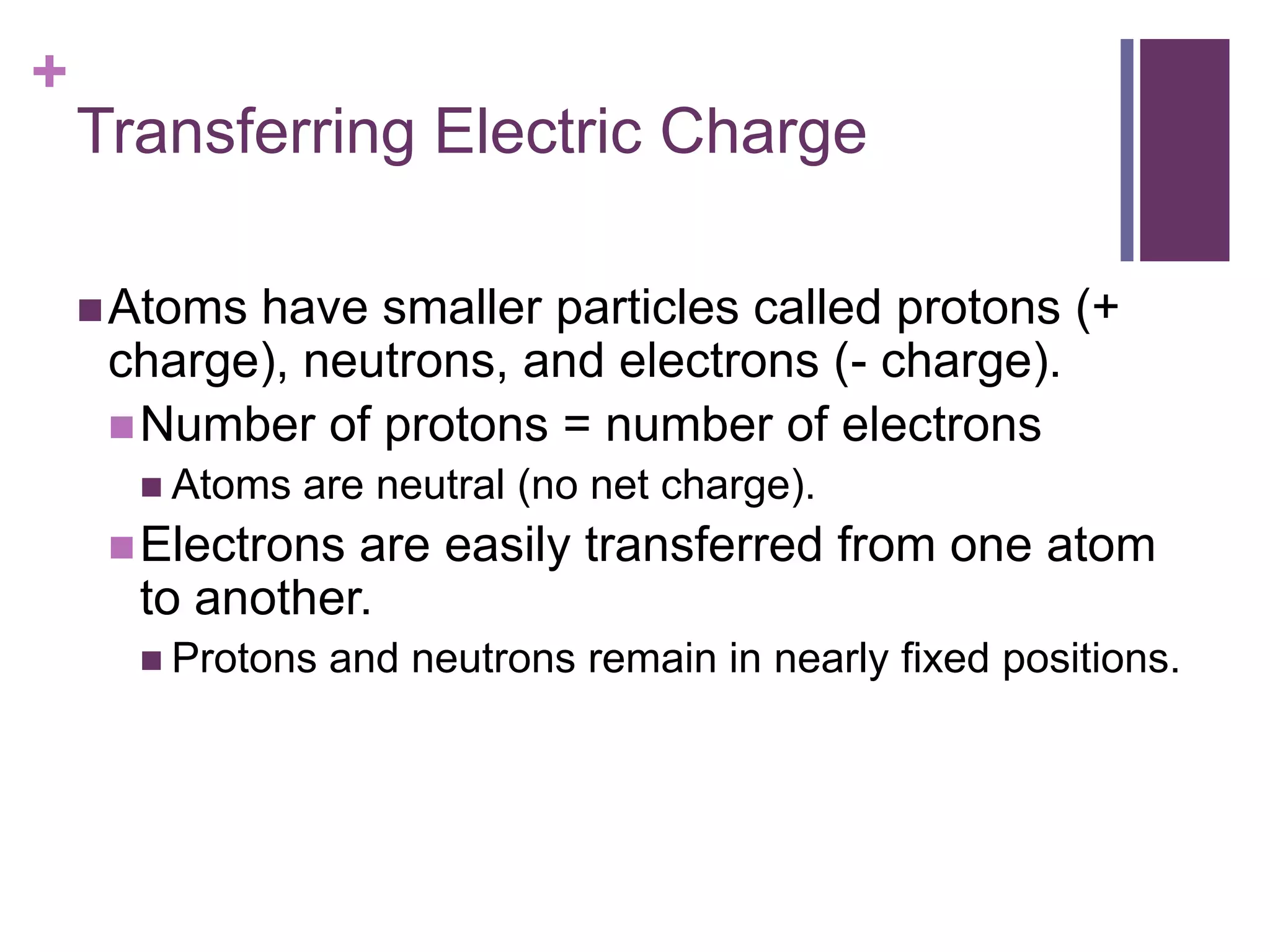 Electric Forces and Fields | PPTX